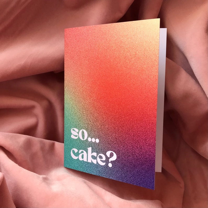 So... Cake? Card – Flock and Gaggle